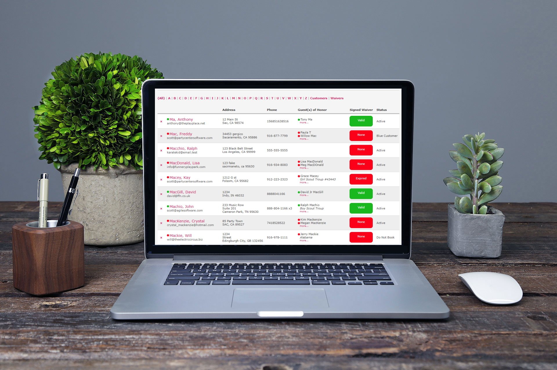 Online Waivers Software - Integrated Electronic Waiver System